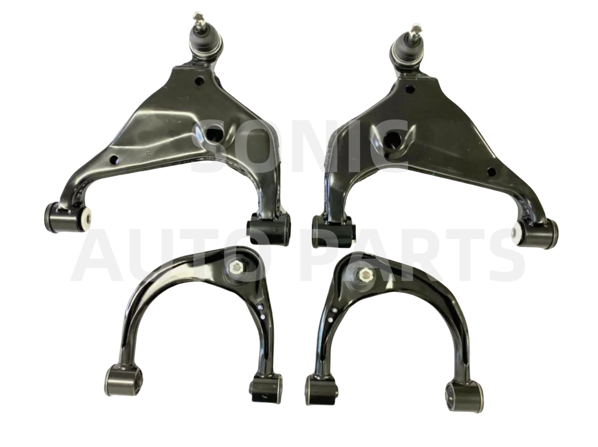 SET (4X) Front Lower + Upper Control Arms Kit for Toyota Hilux 4WD 200 ...